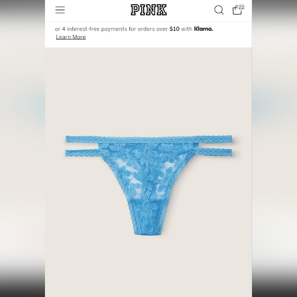 Victoria's Secret | Intimates & Sleepwear | Victoria Secretbright Blue ...